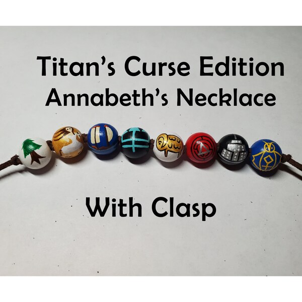 Camp Half Blood Bead Necklace - Etsy