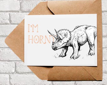 Dinosaur cards | Etsy