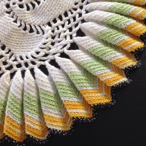 Vintage Pleated Doilies Trio - Etsy
