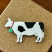Cow Brooch/pin Enamel Signed JJ Vintage 1990s New Old Stock - Etsy