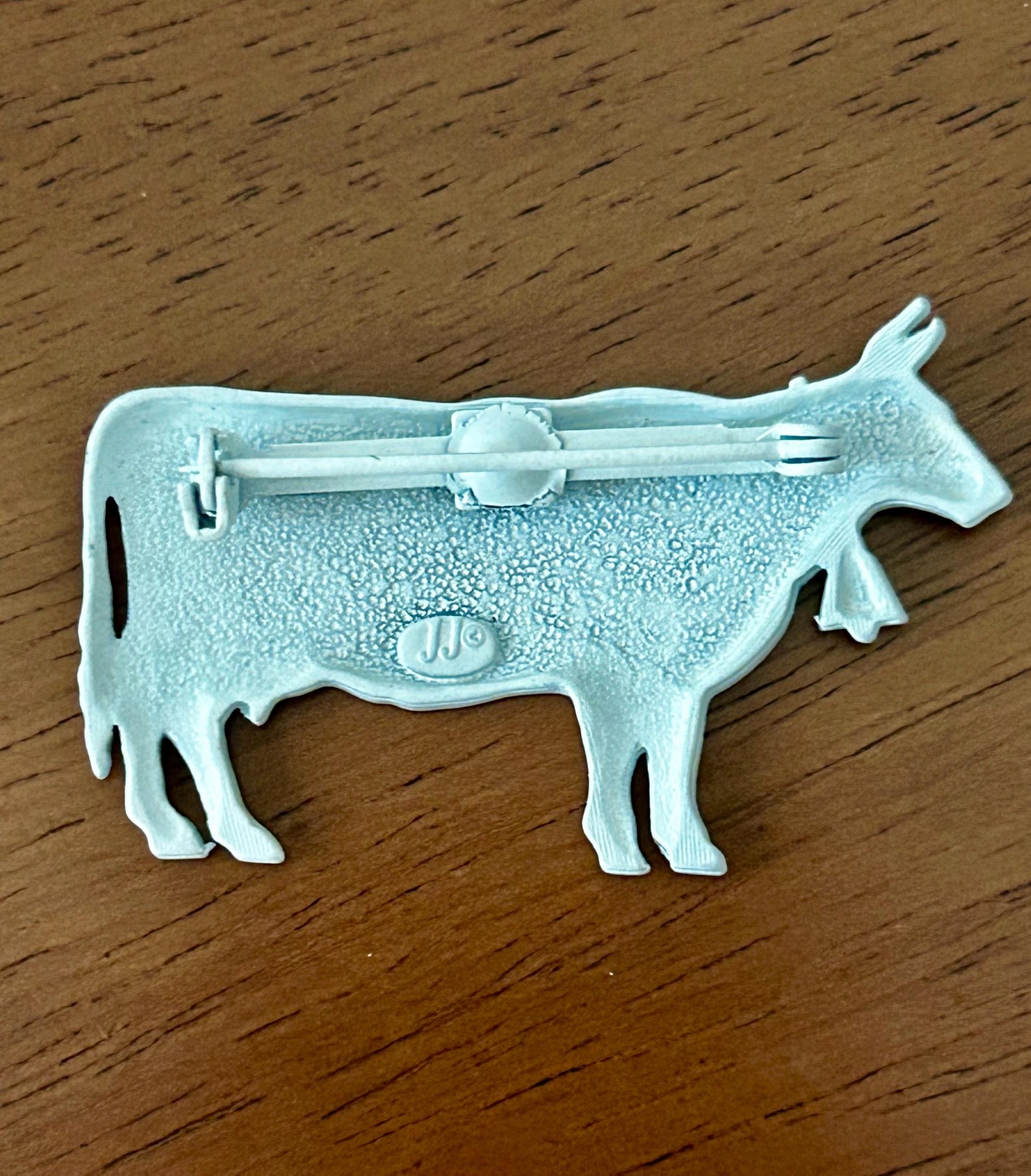 Cow Brooch/pin Enamel Signed JJ Vintage 1990s New Old Stock - Etsy