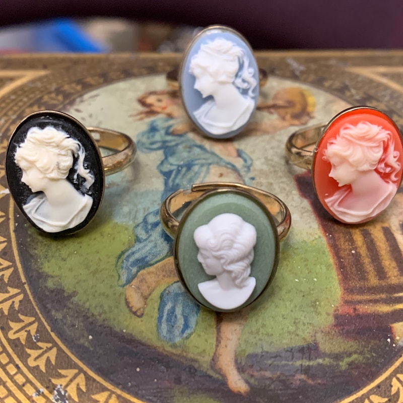 Cameo Ring - Etsy