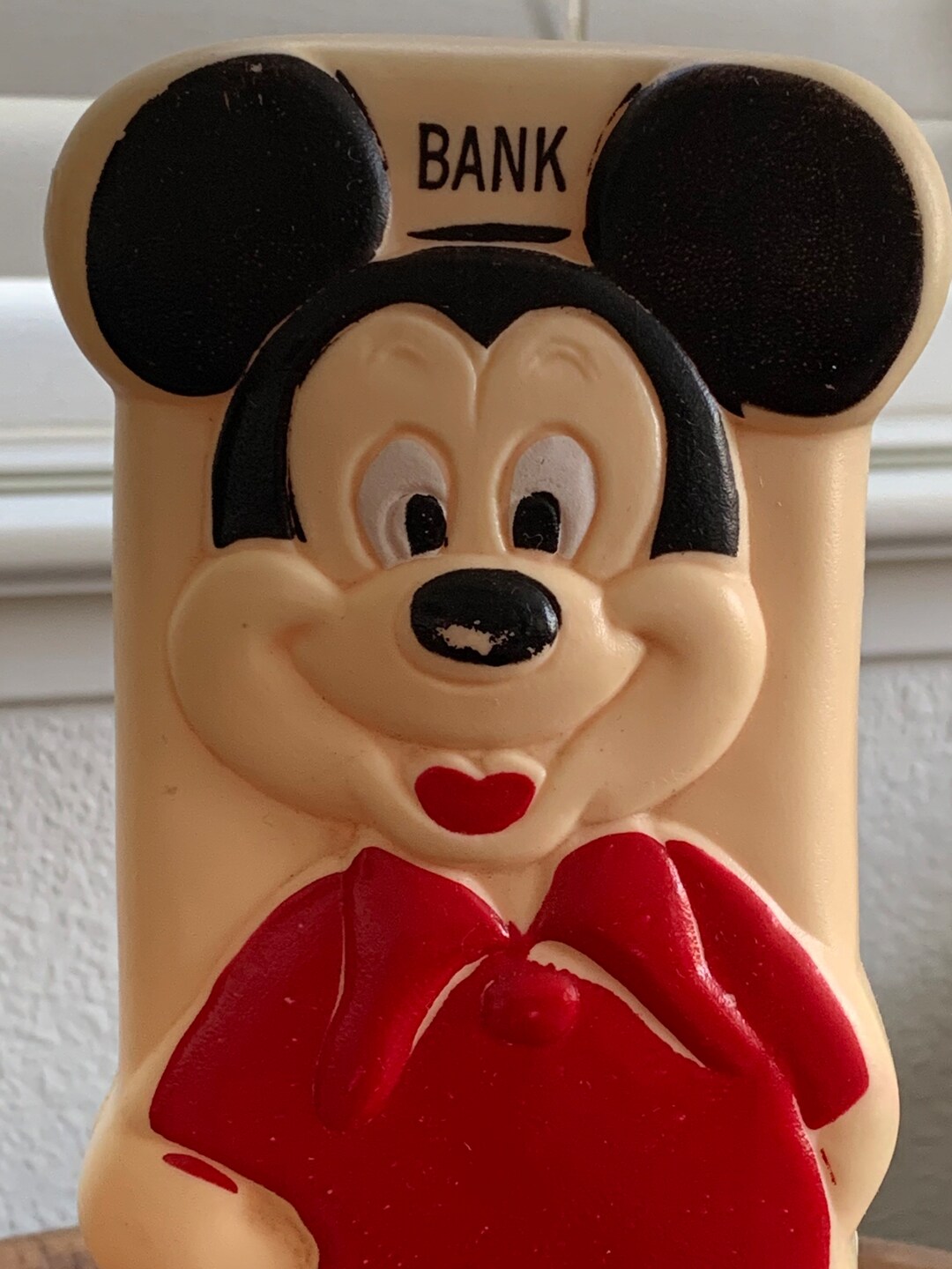 Mickey Mouse Coin Bank Walt Disney Prod. Rare Vintage 1960s Mickey ...