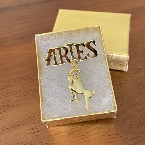 Aries Enamel Pin - Etsy