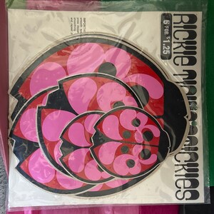 Vintage 1970s Rickie Tickie Stickies Lady Bug Design in Original ...