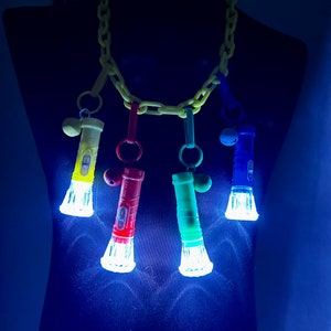 Mini Flashlight Charm With Bell, and Clip Real, Working, Flashlight 4 ...