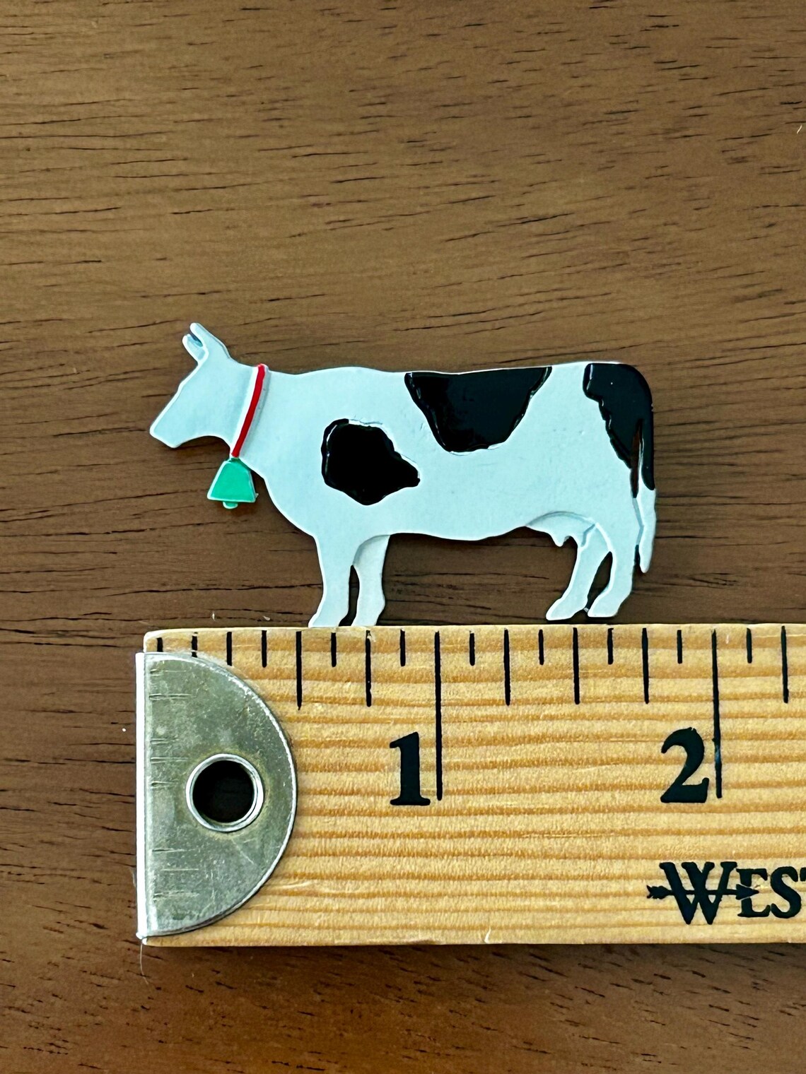 Cow Brooch/pin Enamel Signed JJ Vintage 1990s New Old Stock - Etsy