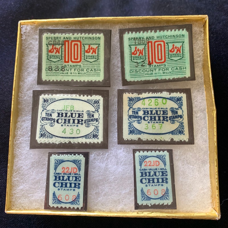 Blue Chip Stamps - Etsy
