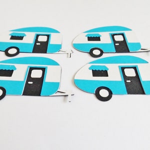Campers Papercraft Embellishments Camping Scrapbooking Ephemera ...
