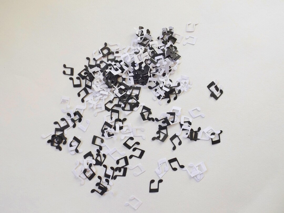 Music Notes Papercraft Embellishments Musical Confetti Scrapbooking ...
