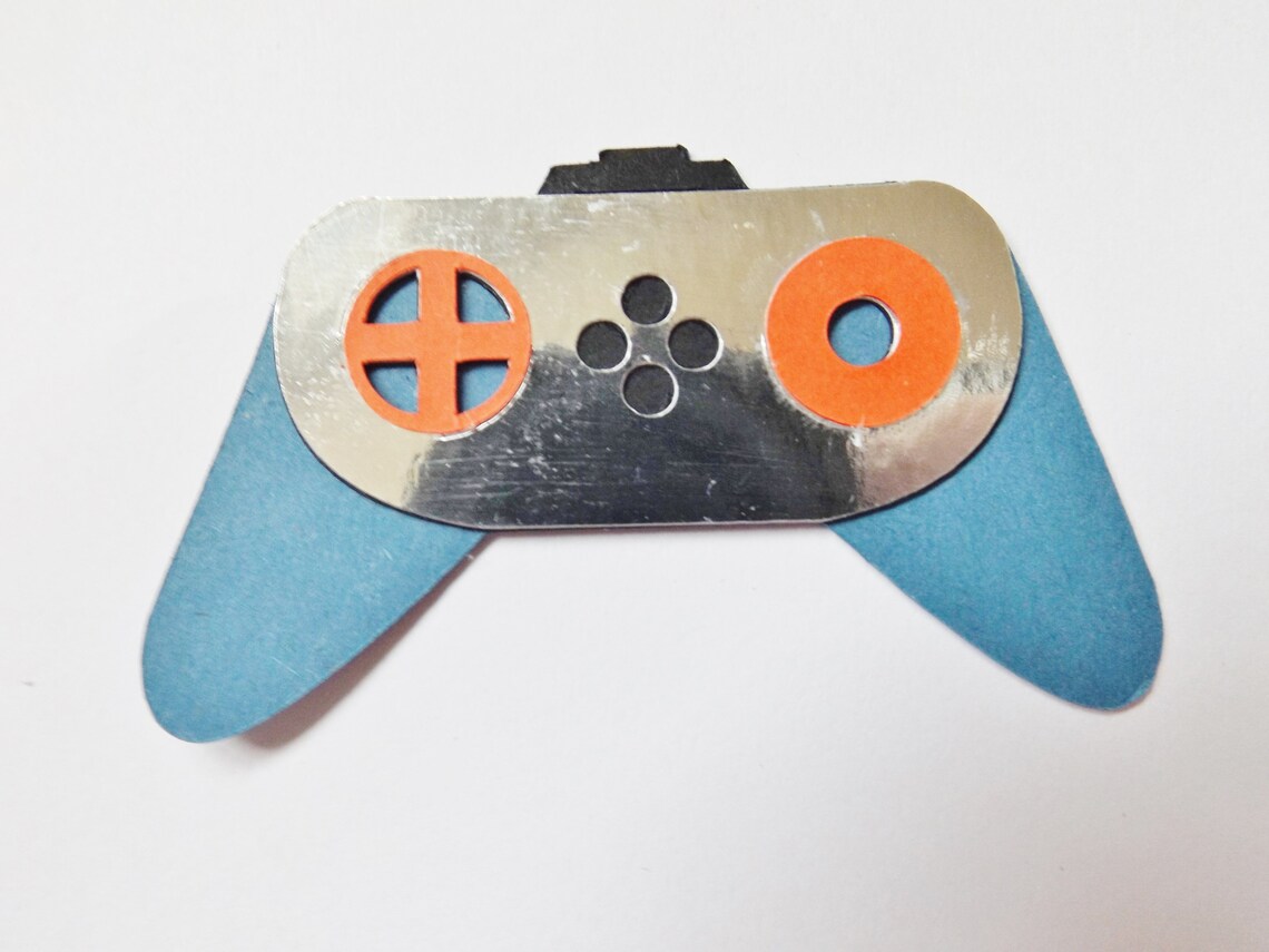 Computer Games Consoles Papercraft Embellishments Scrapbooking - Etsy