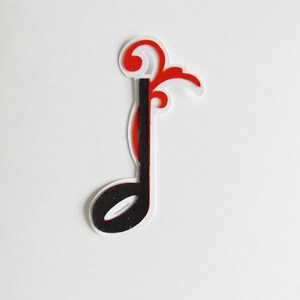 Musical Notes Papercraft Embellishments Flourish Music Scrapbooking ...
