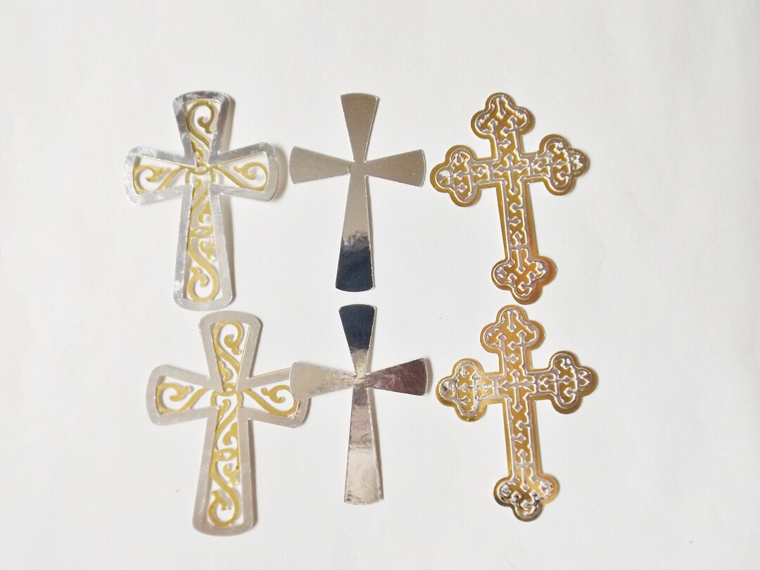 Religious Cross Papercraft Embellishments Faith Christian Scrapbook ...