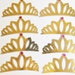 Princess Papercraft Embellishments Tiaras Crowns Scrapbooking Ephemera ...