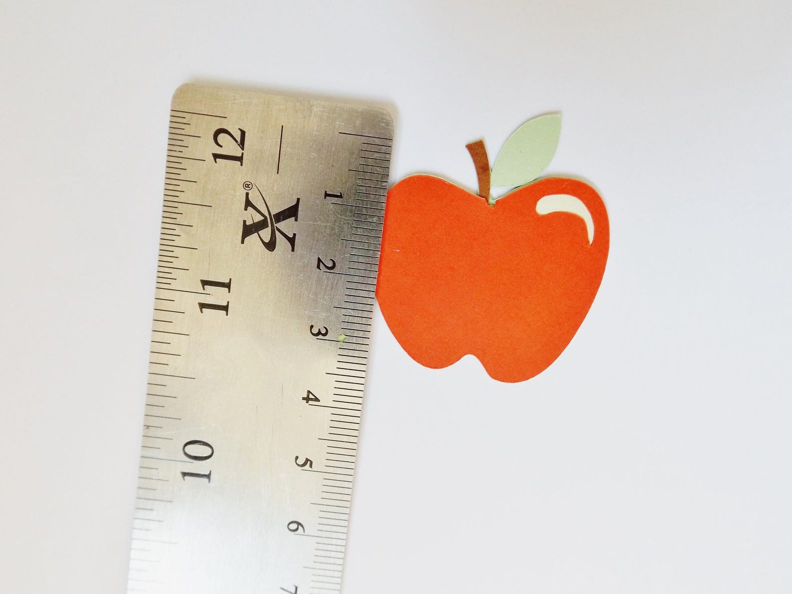 Apples Papercraft Embellishments Handmade Teachers Apples Scrapbooking ...