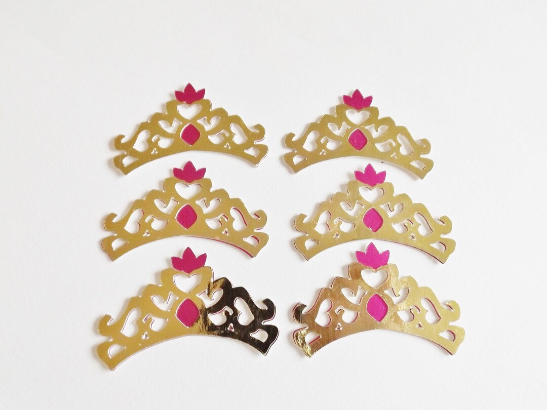 Tiara Papercraft Embellishments Fairytale Scrapbook Ephemera Princess ...