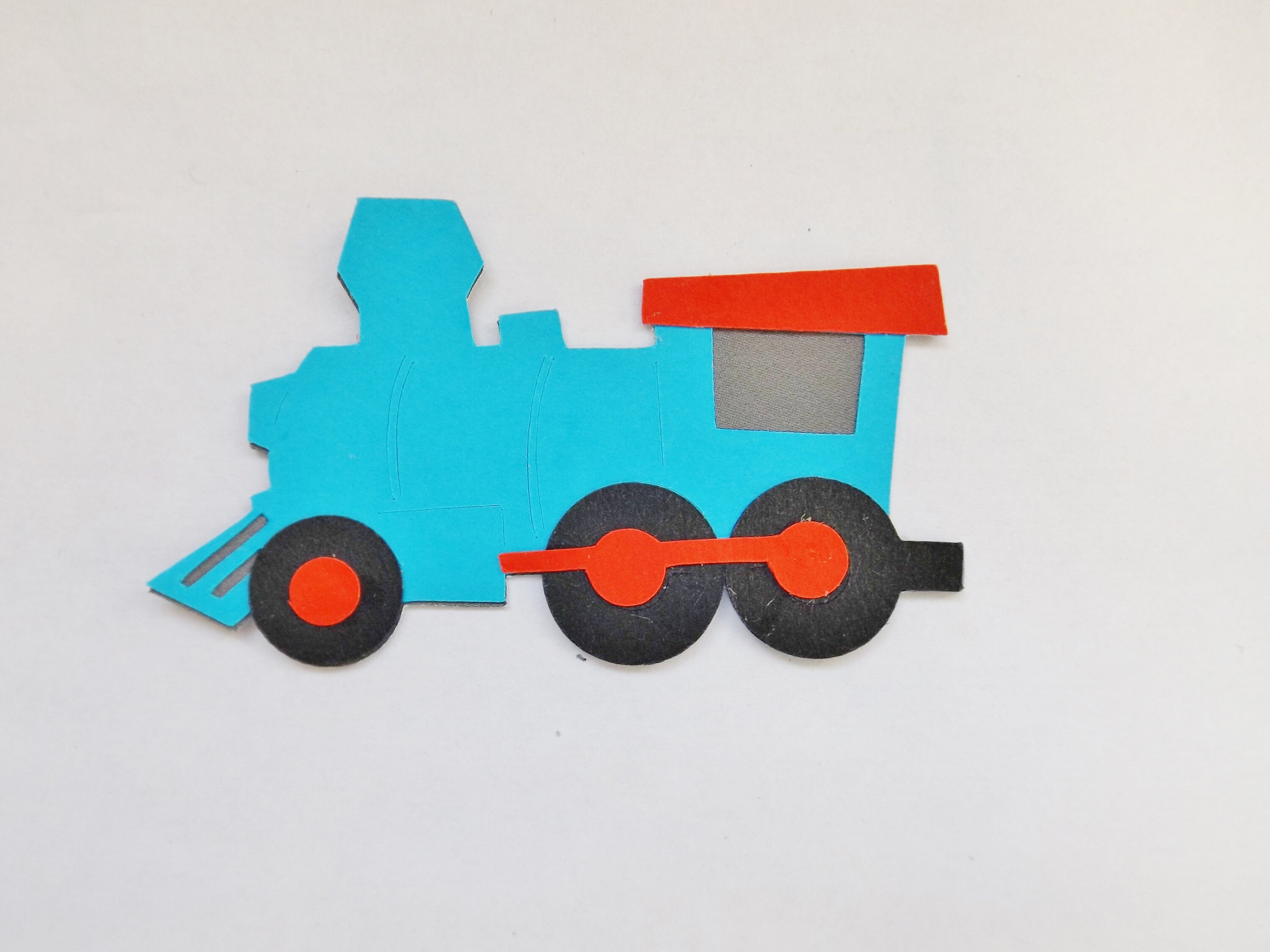 Steam Trains Carriages Papercraft Embellishments Railway Card - Etsy