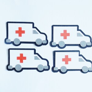 Medical Equipment Papercraft Embellishments Emergency Services ...