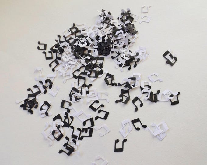 Musical Notes Papercraft Embellishments Flourish Music Scrapbook ...