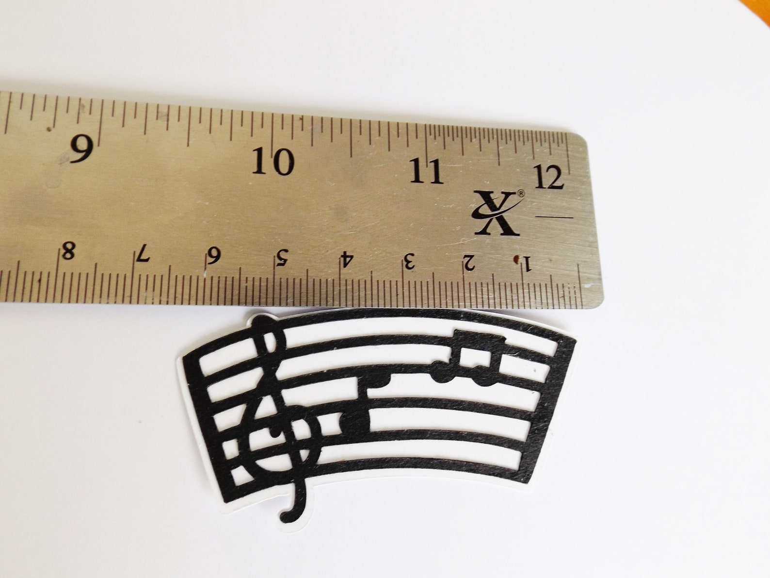 Music Sheets Notes Papercraft Embellishments Musical - Etsy