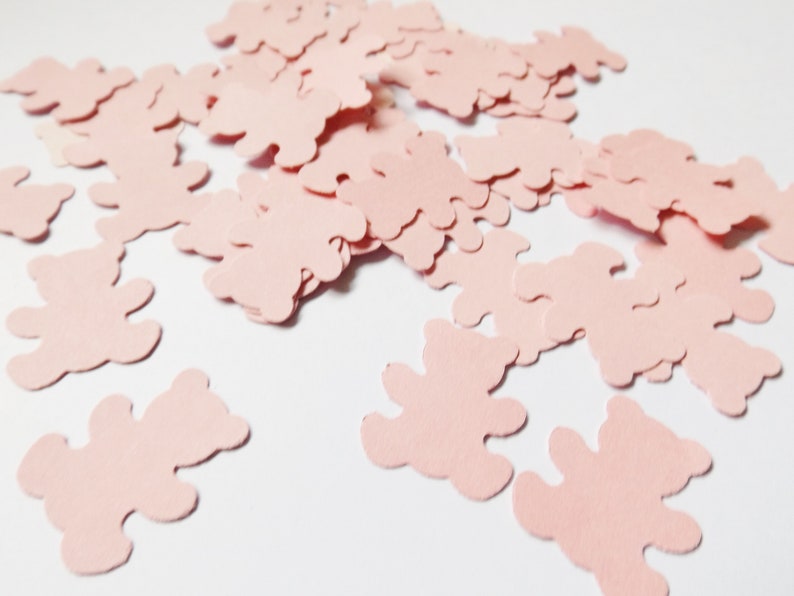 Teddy Bears Papercraft Embellishments Baby Party Table - Etsy