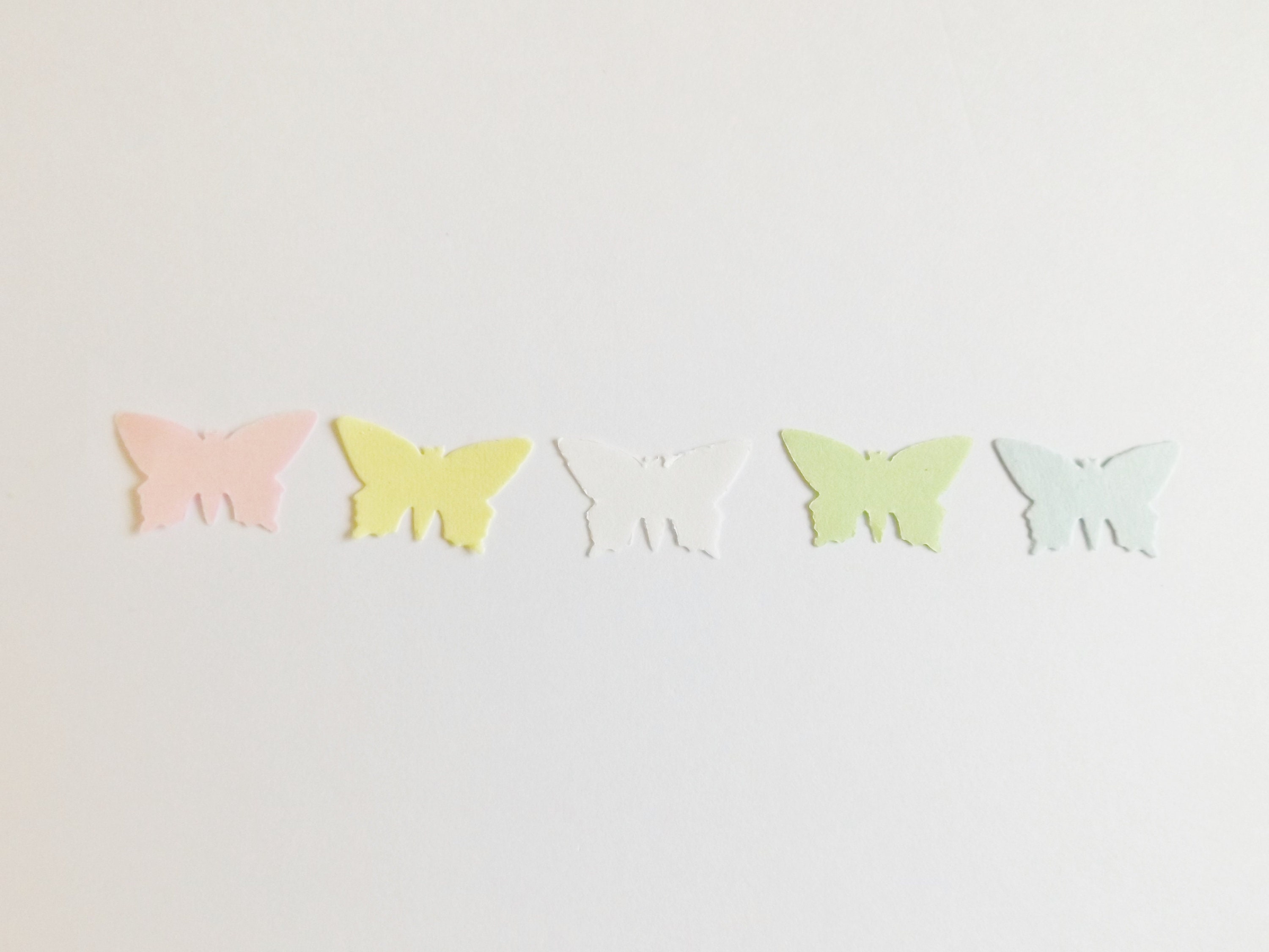 Butterfly Confetti Papercraft Embellishments Butterflies Scrapbooking ...