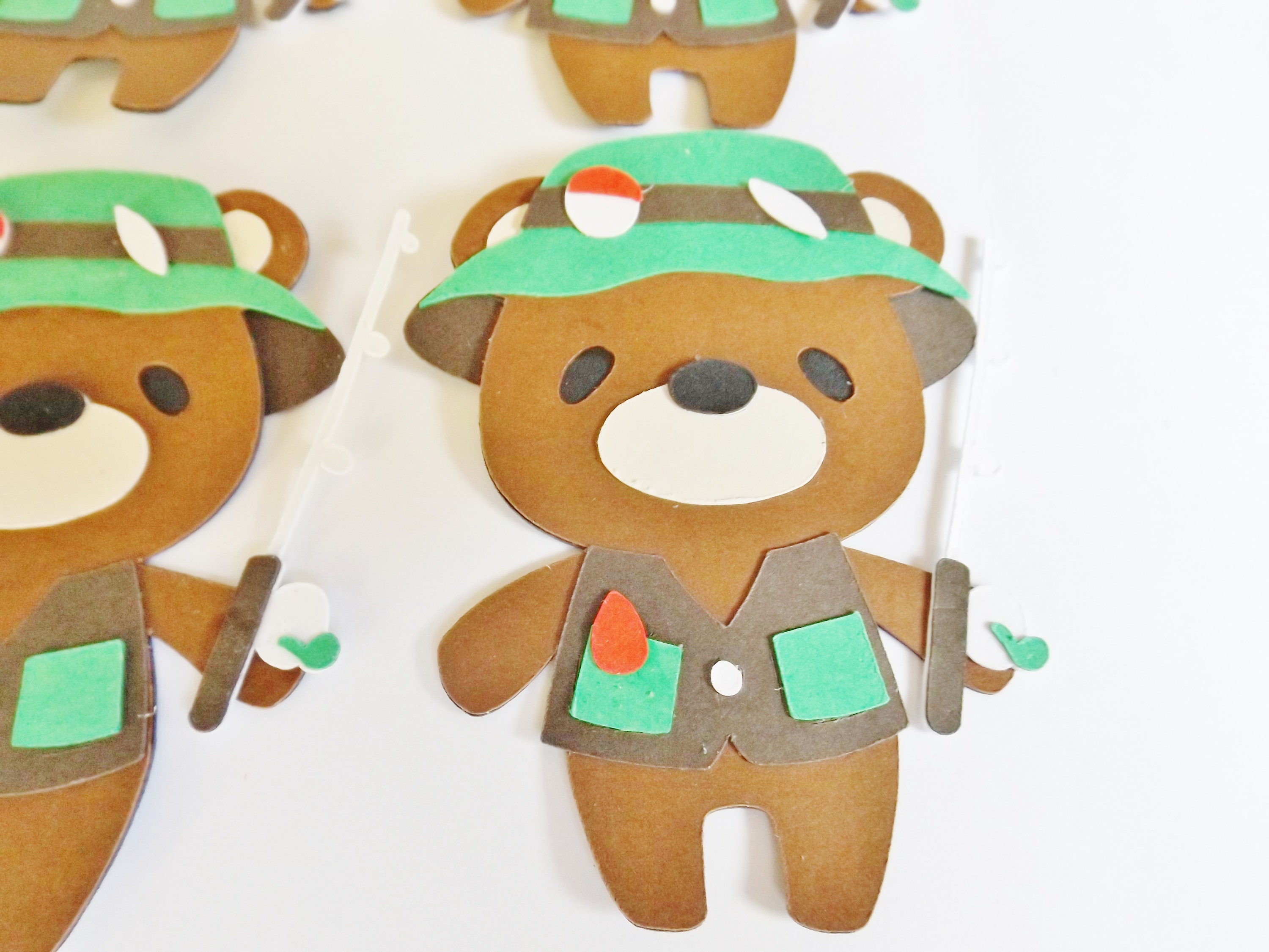 Fishing Angling Equipment Papercraft Embellishments Sporting ...