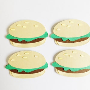 Fast Food Papercraft Embellishments Food Drinks Scrapbooking Ephemera ...