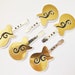 Guitars Papercraft Embellishments Musical Instruments - Etsy