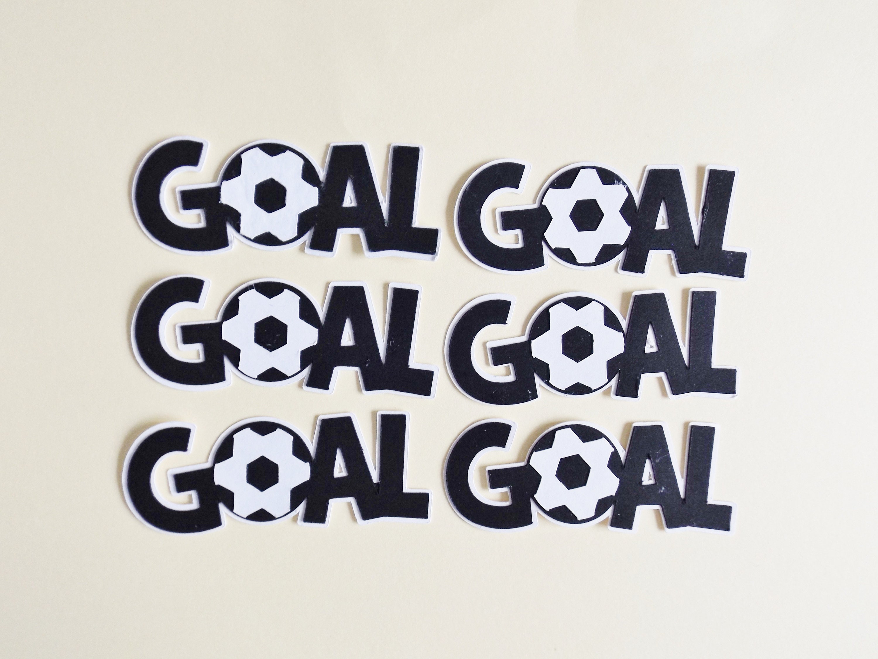 Football Papercraft Embellishments Soccer Sports Scrapbook Ephemera ...