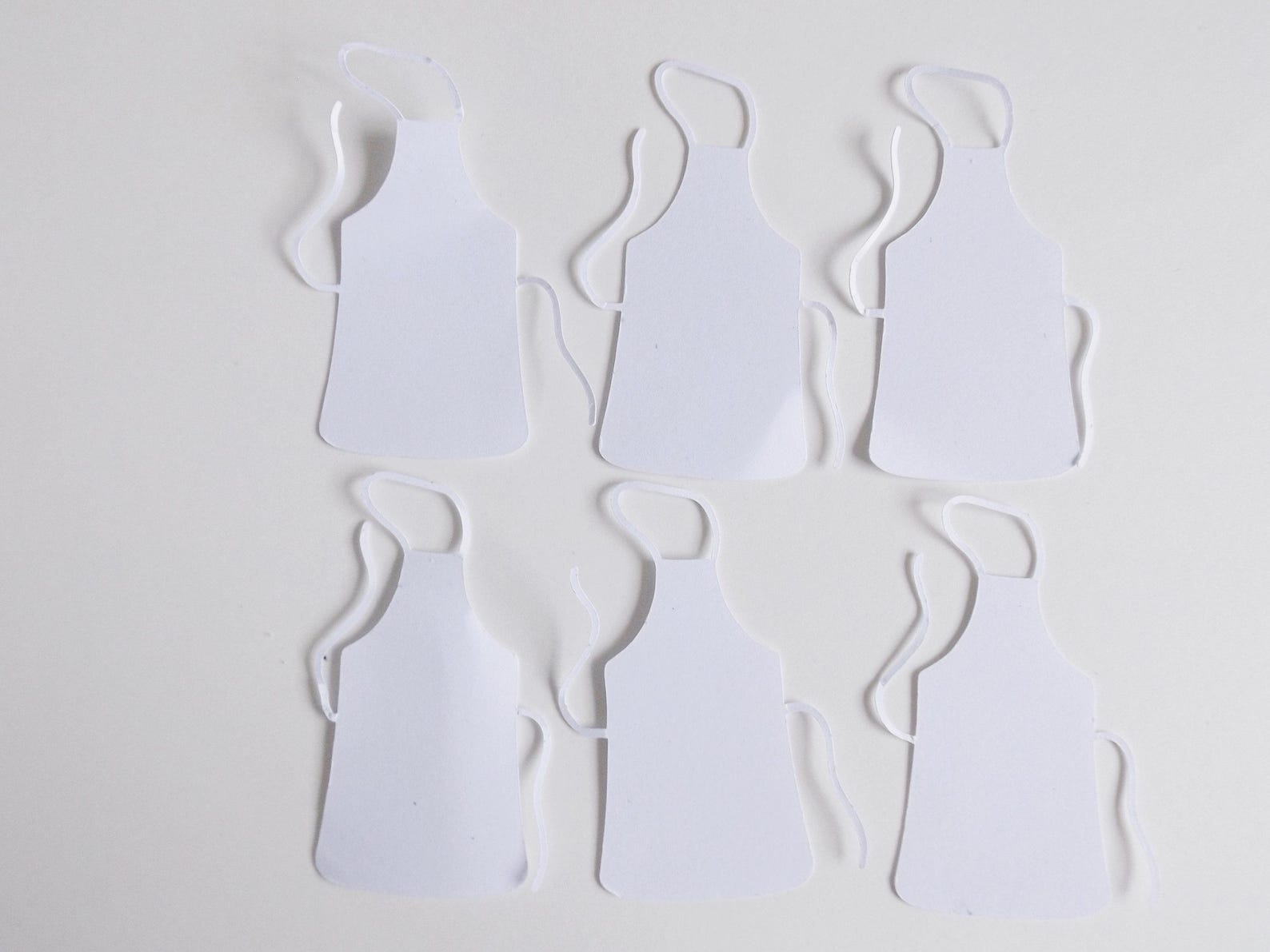 Baking Utensils Papercraft Embellishments Handmade Chefs Kitchen Card ...
