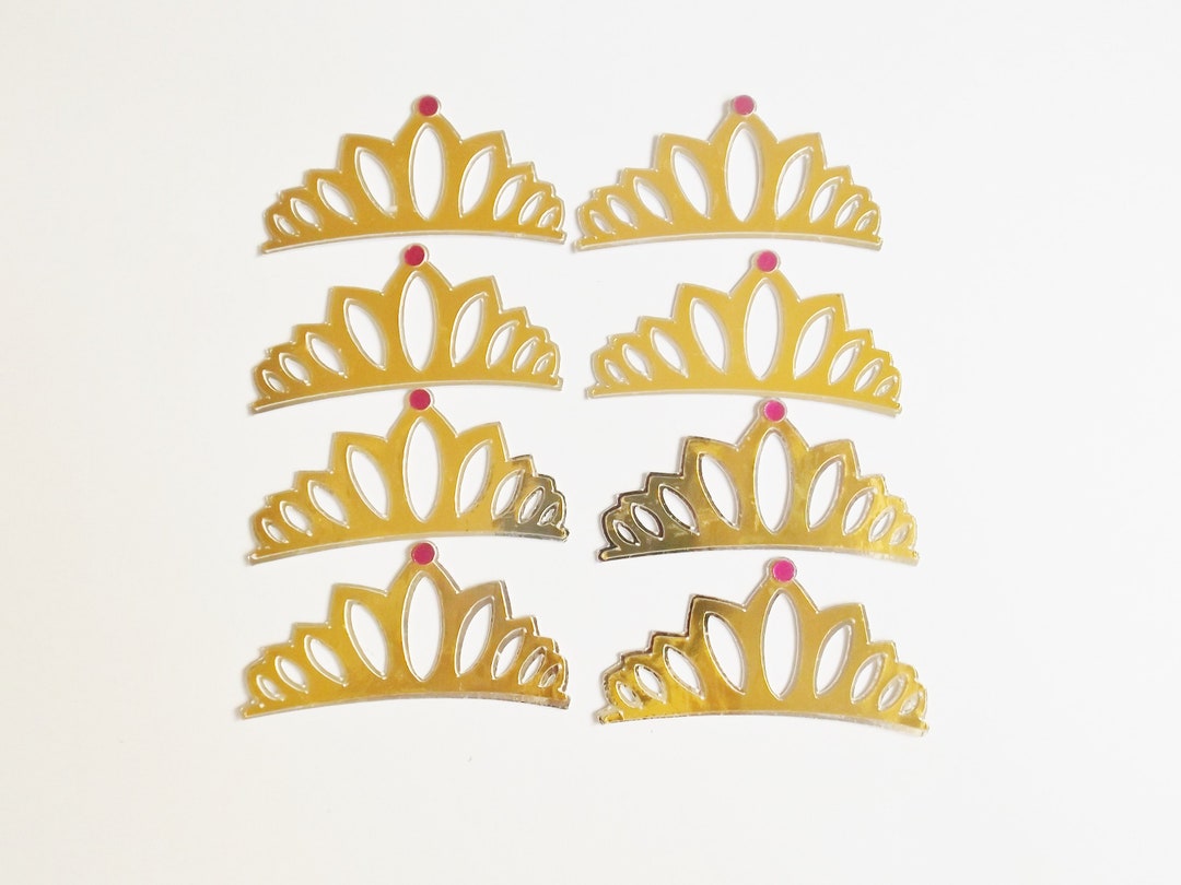 Princess Papercraft Embellishments Tiaras Scrapbooking - Etsy