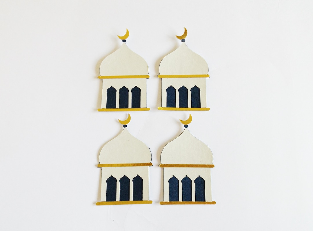Minaret Islamic Faith Symbols Papercraft Embellishments Handmade ...