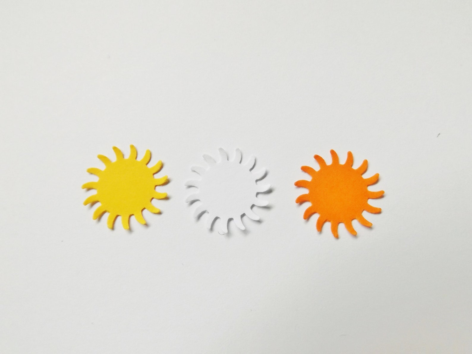 Sunshine Papercraft Embellishments Sun Table Confetti - Etsy