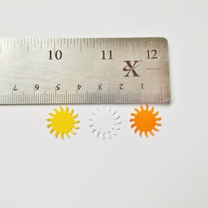 Sunshine Papercraft Embellishments Sun Table Confetti Scrapbooking ...