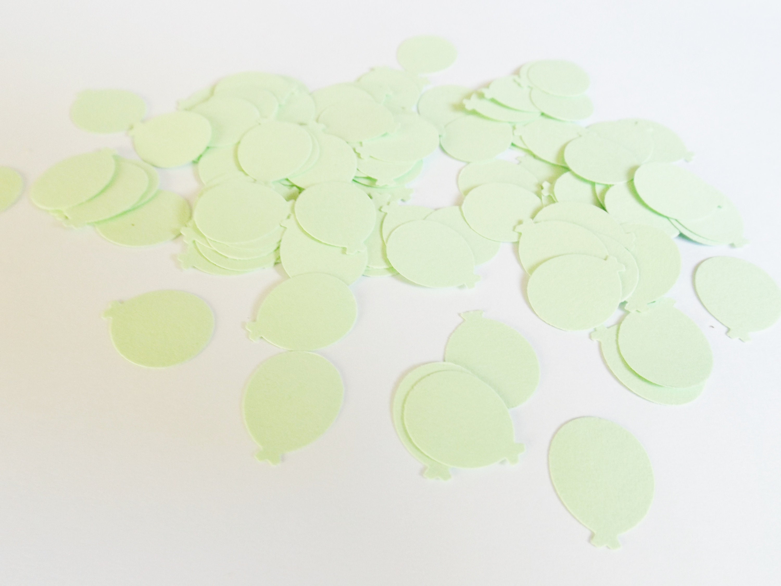 Balloon Shapes Papercraft Embellishments Handmade Balloons Scrapbook ...