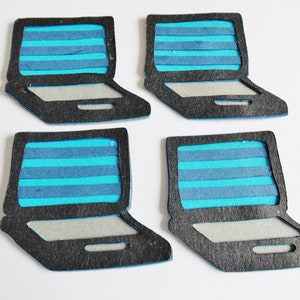 Computers Papercraft Embellishments Miniature Laptops Scrapbooking ...