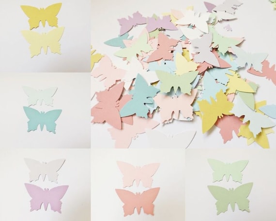 Butterfly Papercraft Embellishments Scrapbooking Butterflies - Etsy