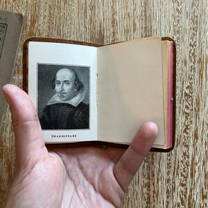 Antique Miniature Set of 5 Vintage Small Books Assorted Tiny Pocket ...