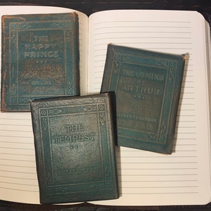 Little Leather Library 1920's Books Miniature Small - Etsy