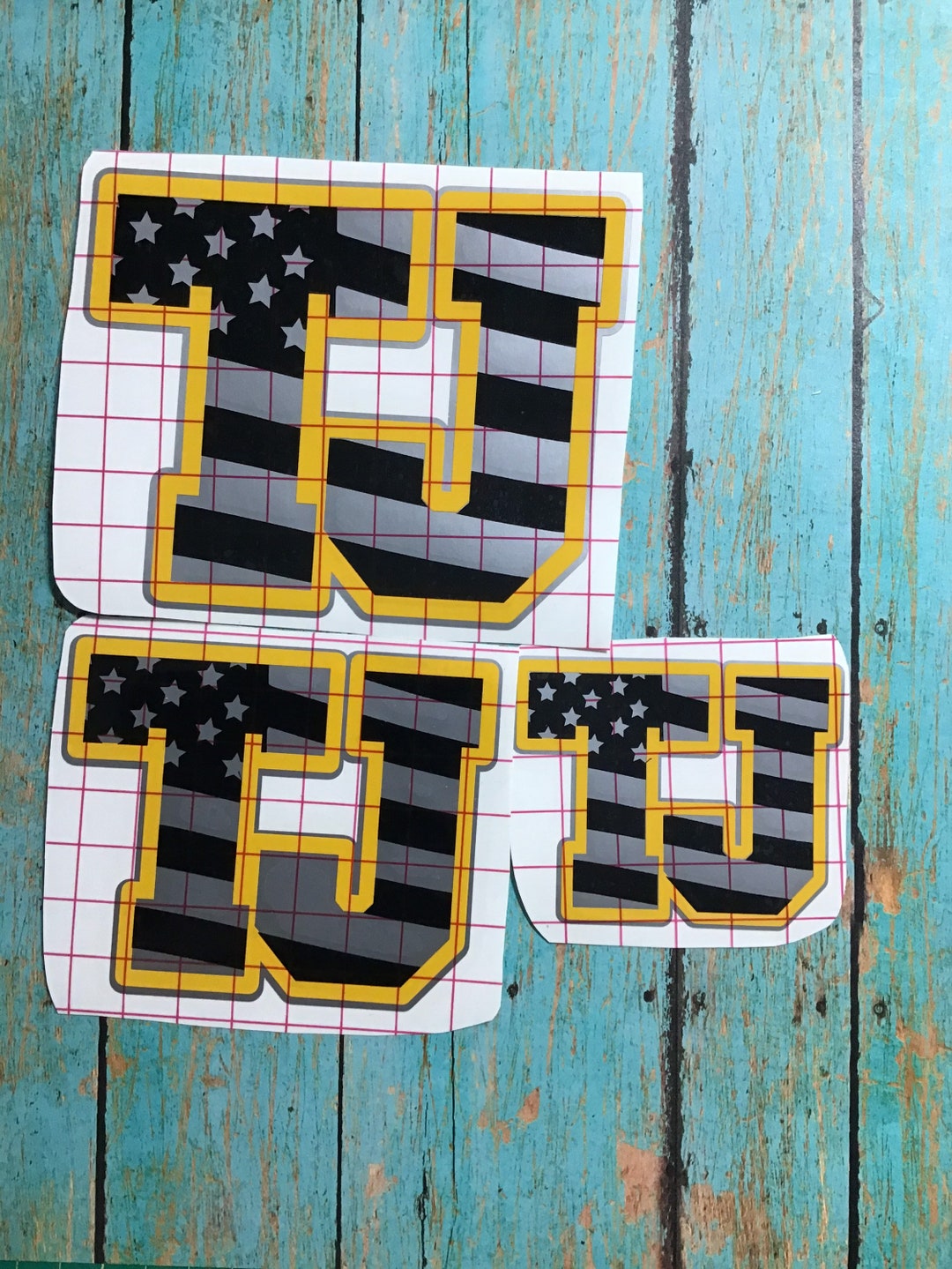 TJ Flag Decal Full Color - Etsy