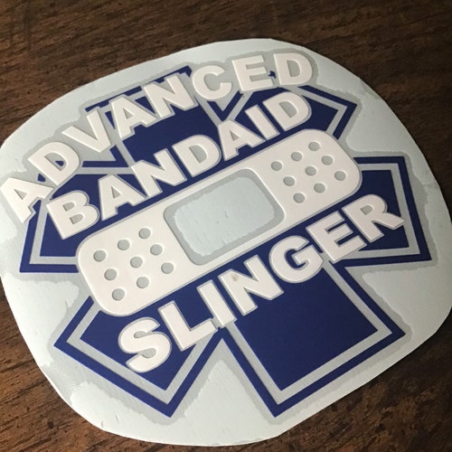 Hybrid Paramedic/emt & RN EMS Star of Life Vinyl Sticker/decal - Etsy