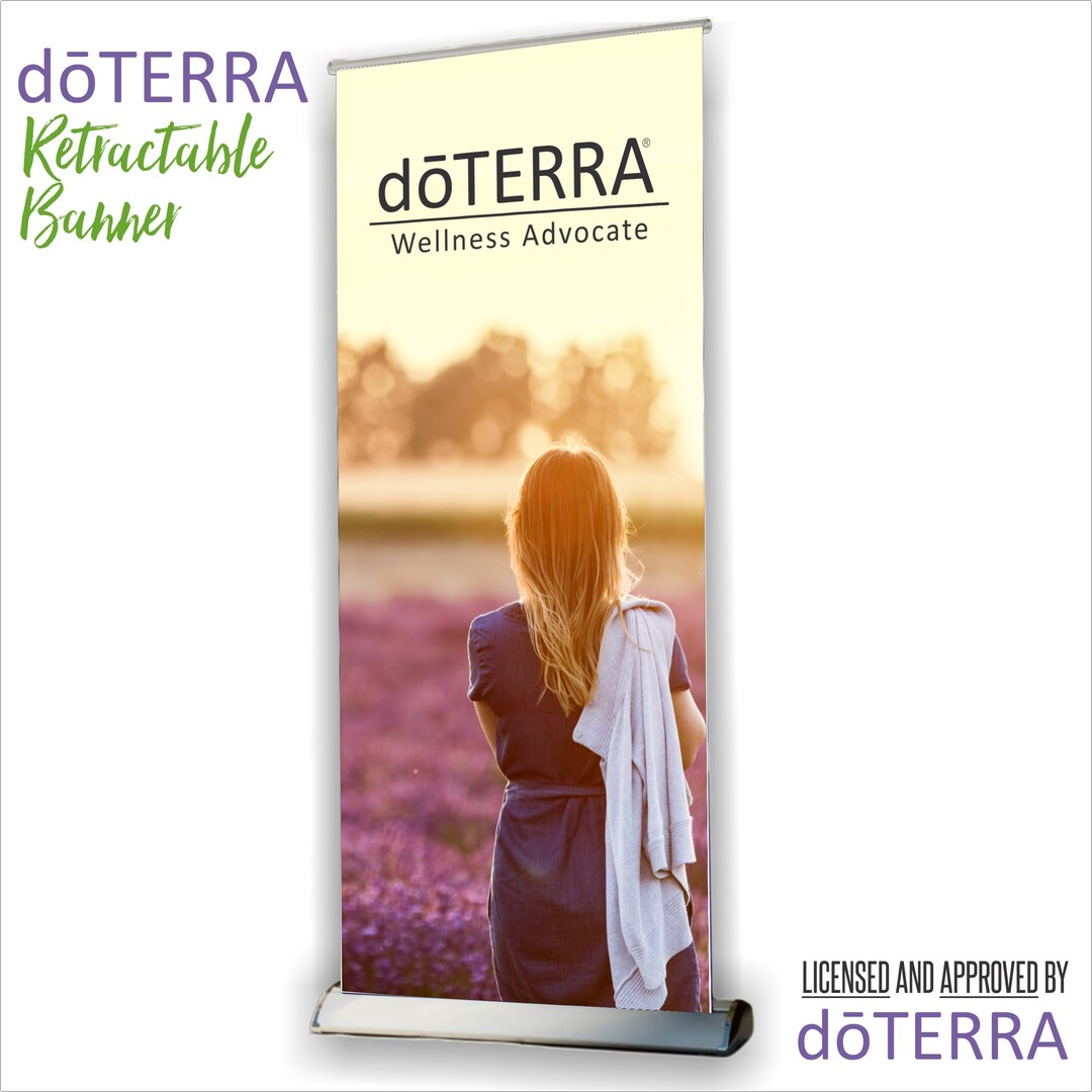 Doterra Full Color Retractable Banner Morning Sun Doterra - Etsy