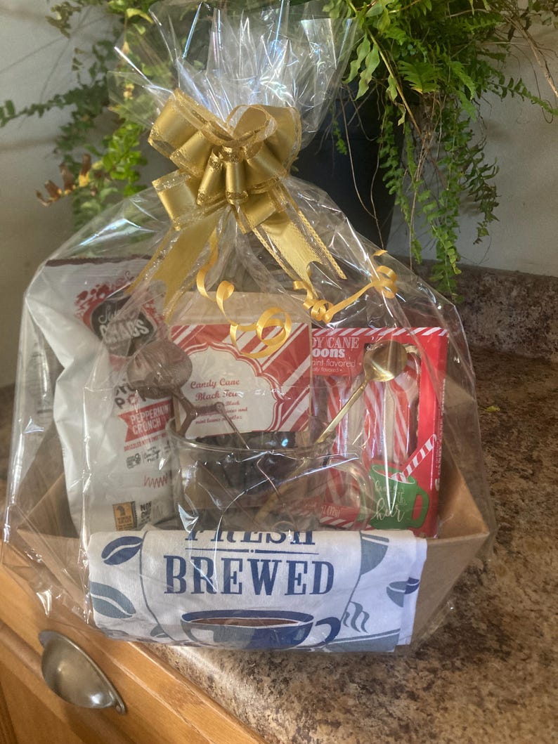 Tea Basket - Etsy