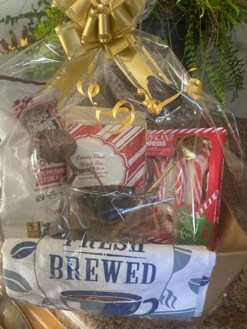 Tea Basket - Etsy