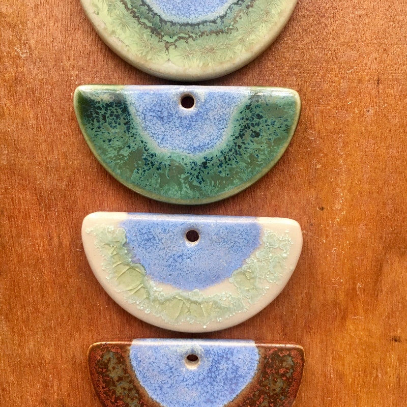 Ceramic Pendants - Etsy