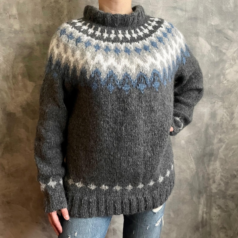 Icelandic Sweater - Etsy