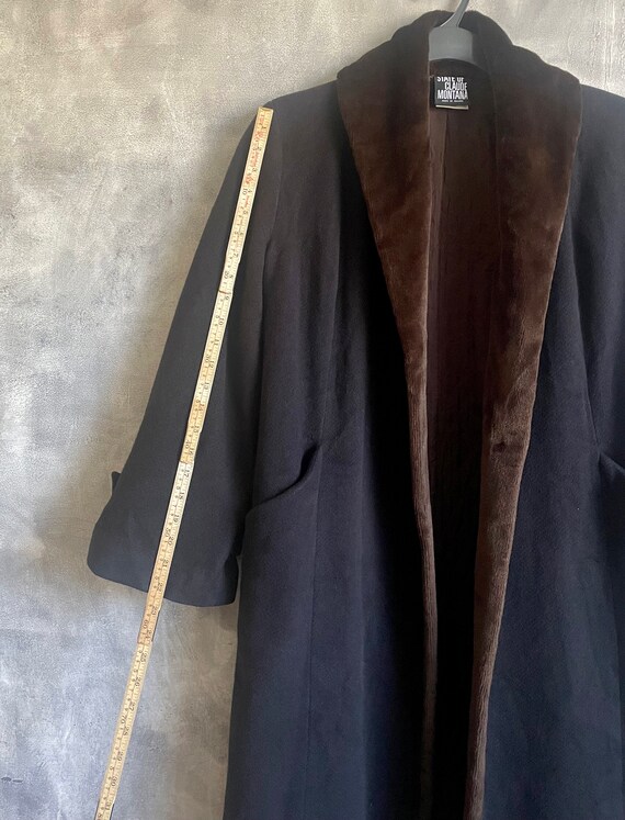 Vintage State of Claude Montana coat / Made in France… - Gem