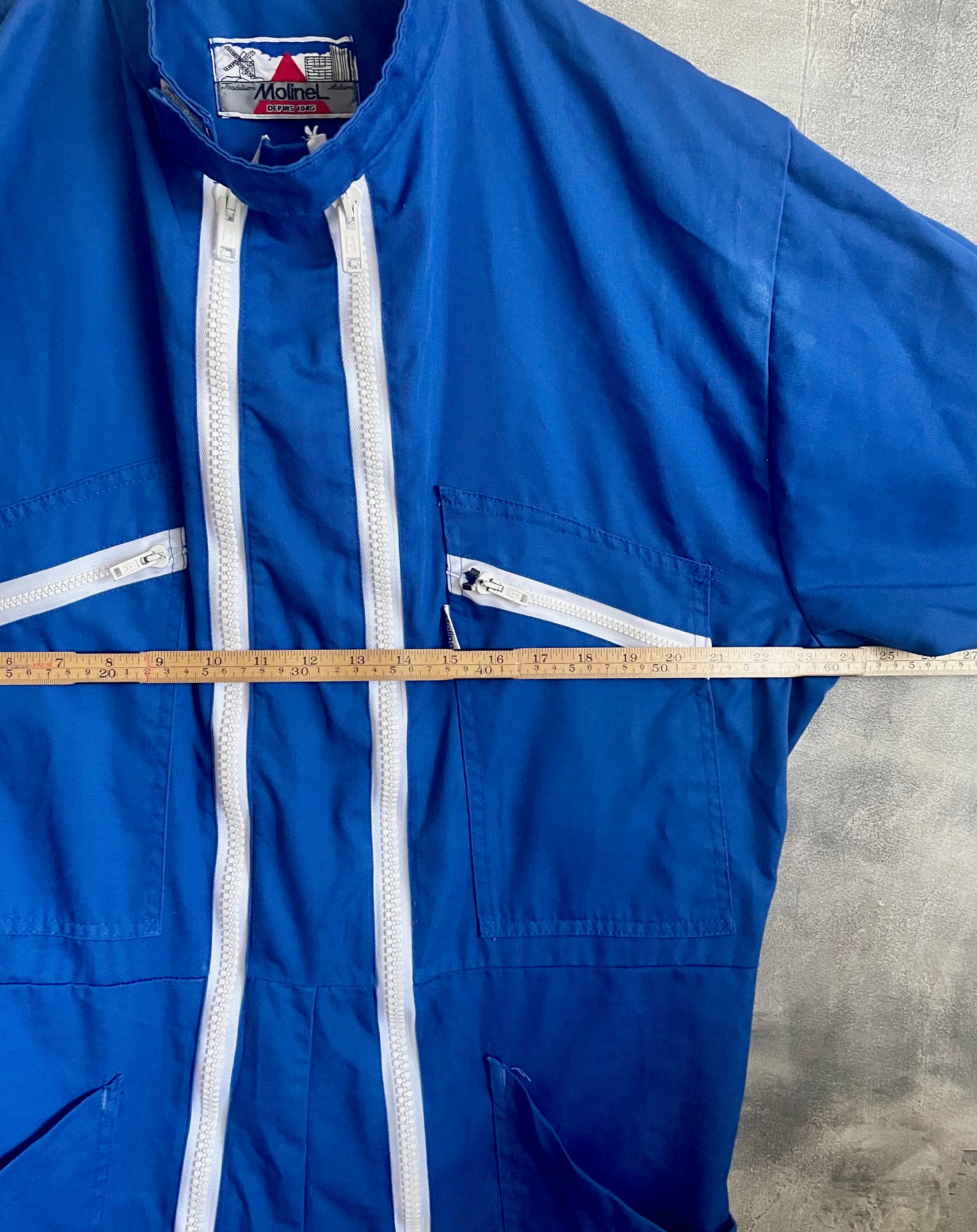 Vintage Work Coverall / Original Work Blue Overalls / Cotton - Etsy
