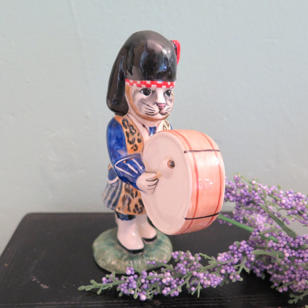 Bass Drummer Mackatt of the Clan Mackatt Lomond Ceramics - Etsy